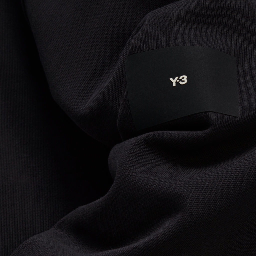 Y-3 ORGANIC COTTON TERRY HOODIE, BLACK – OZNICO