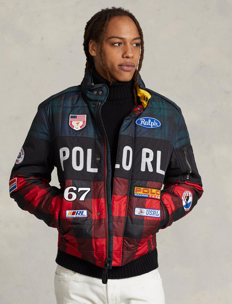Polo Ralph Lauren Nylon Racing Jacket, Multi – OZNICO