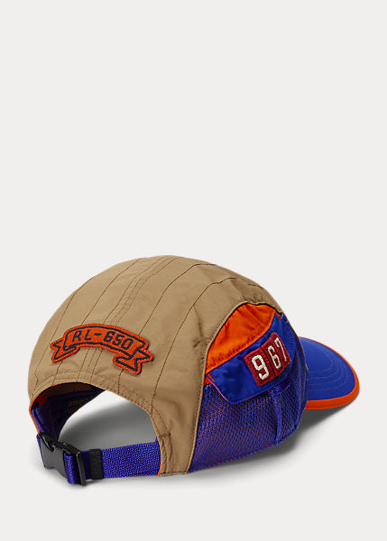 Polo Ralph Lauren Wolf-Patch Five-Panel Cap, Khaki – OZNICO